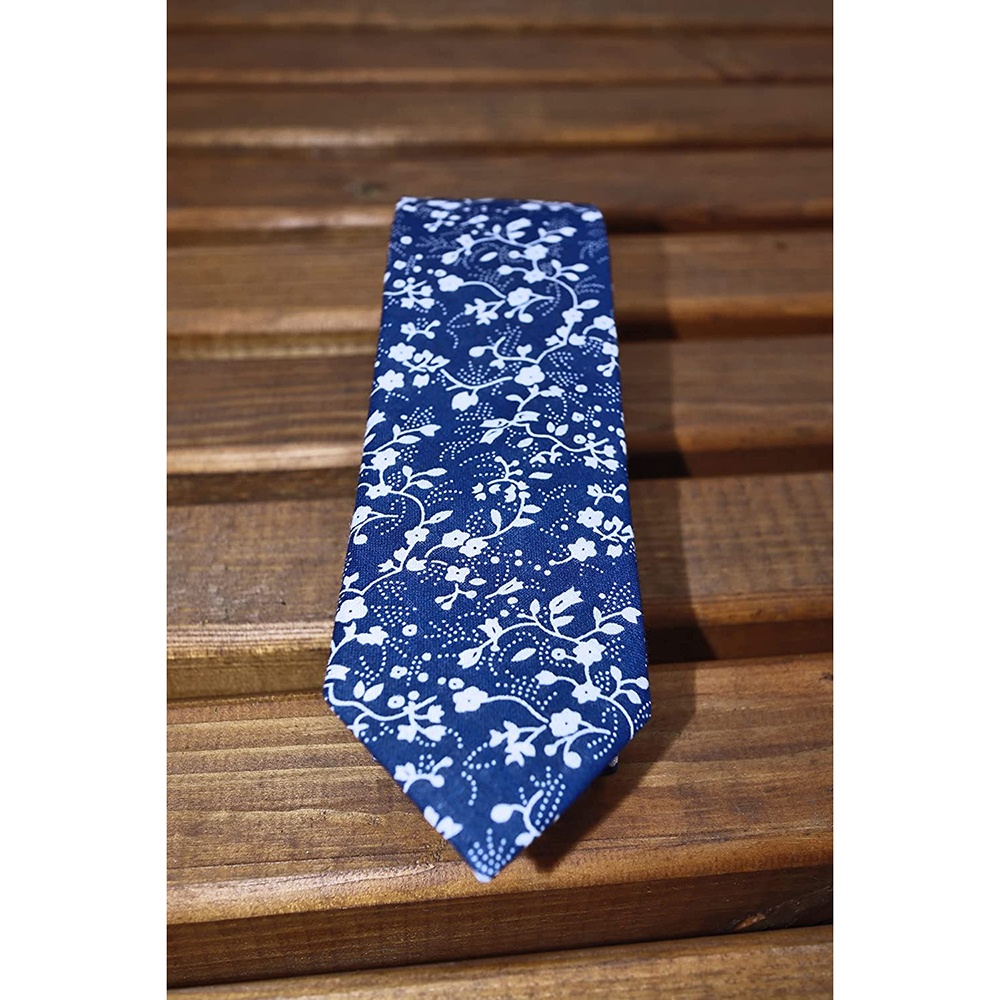100% Cotton Print Floral Tie – Capex